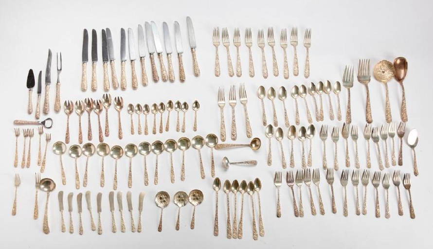 Sterling Silver S.kirk "repousse" Flatware