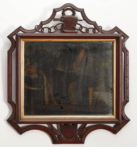 Folk Art Carved Civil War Frame
