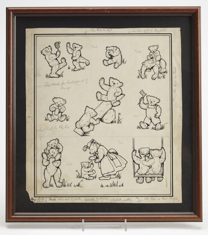 Sarah Tawney Lefferts Teddy Bear Original Art Archive - Sep 28, 2019 ...