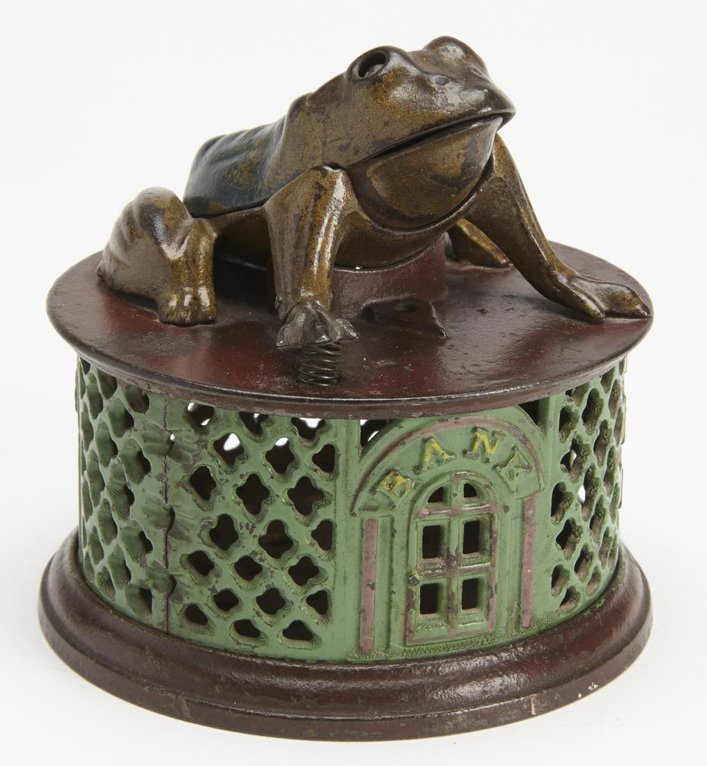 Outstanding Frog on Base Mechanical Bank - Jan 12, 2020 | New Haven ...