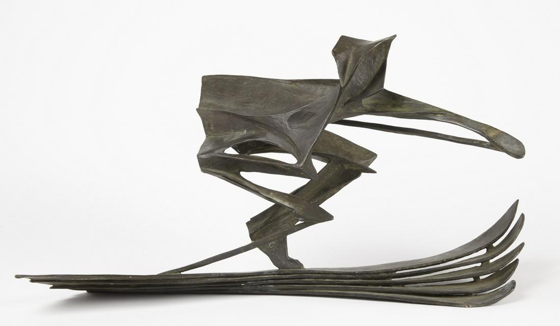 Robert Cook Bronze Sculpture of Downhill Skier - Jun 27, 2020 | New ...