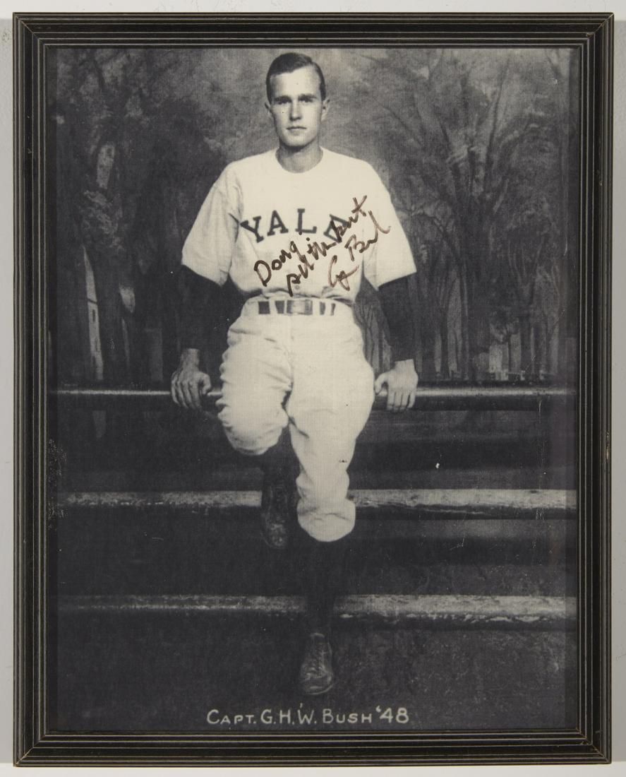 George Bush Yale Baseball Photograph -signed - Jun 27, 2020 | New Haven ...