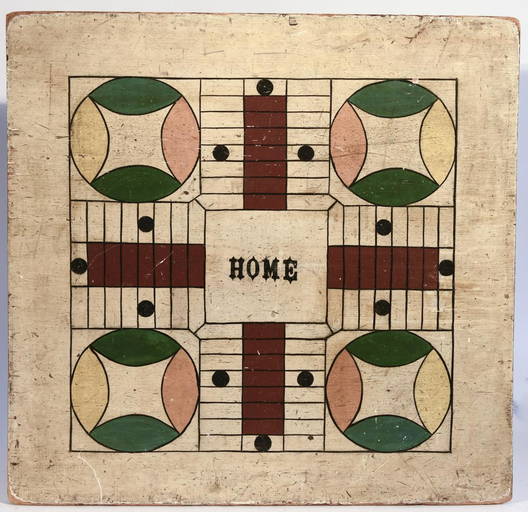 Parcheesi Checkers Paint Gameboard