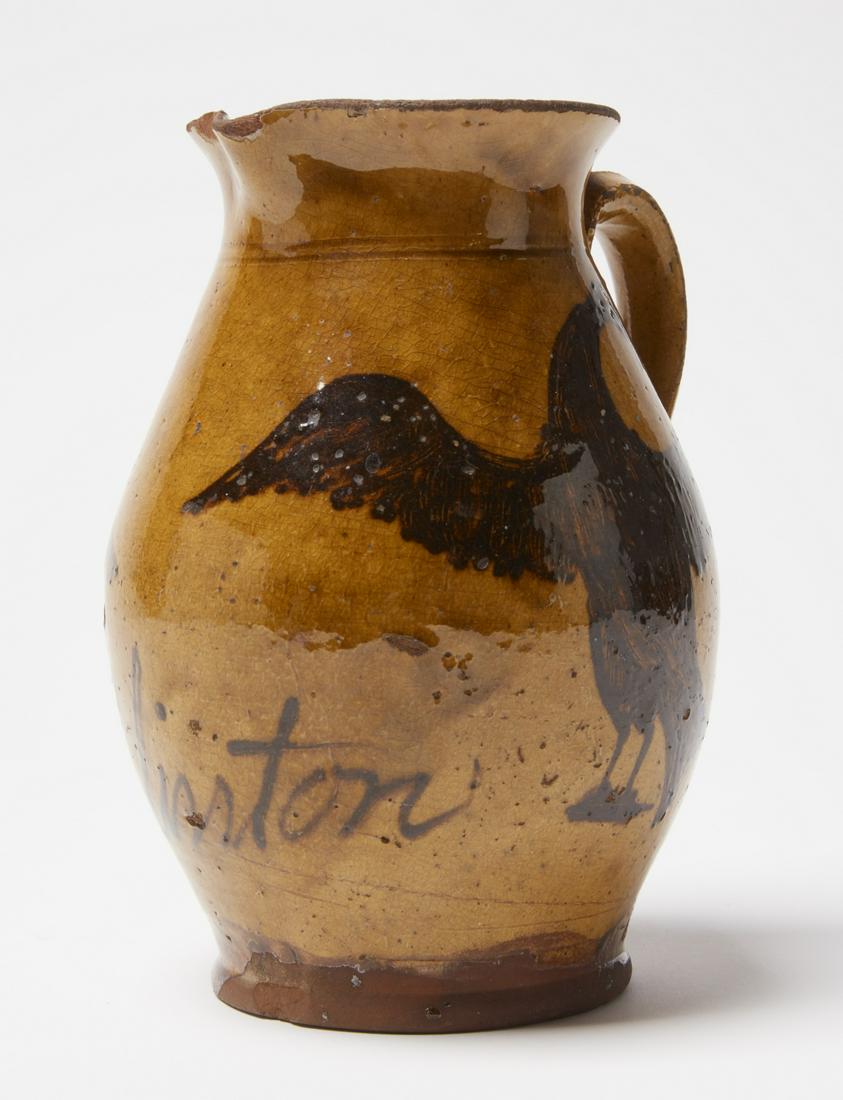 Rare American Redware Pitcher with Eagle - Oct 03, 2020 | New Haven ...