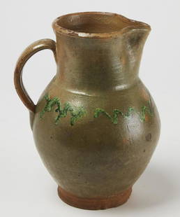 Southern Redware Pitcher