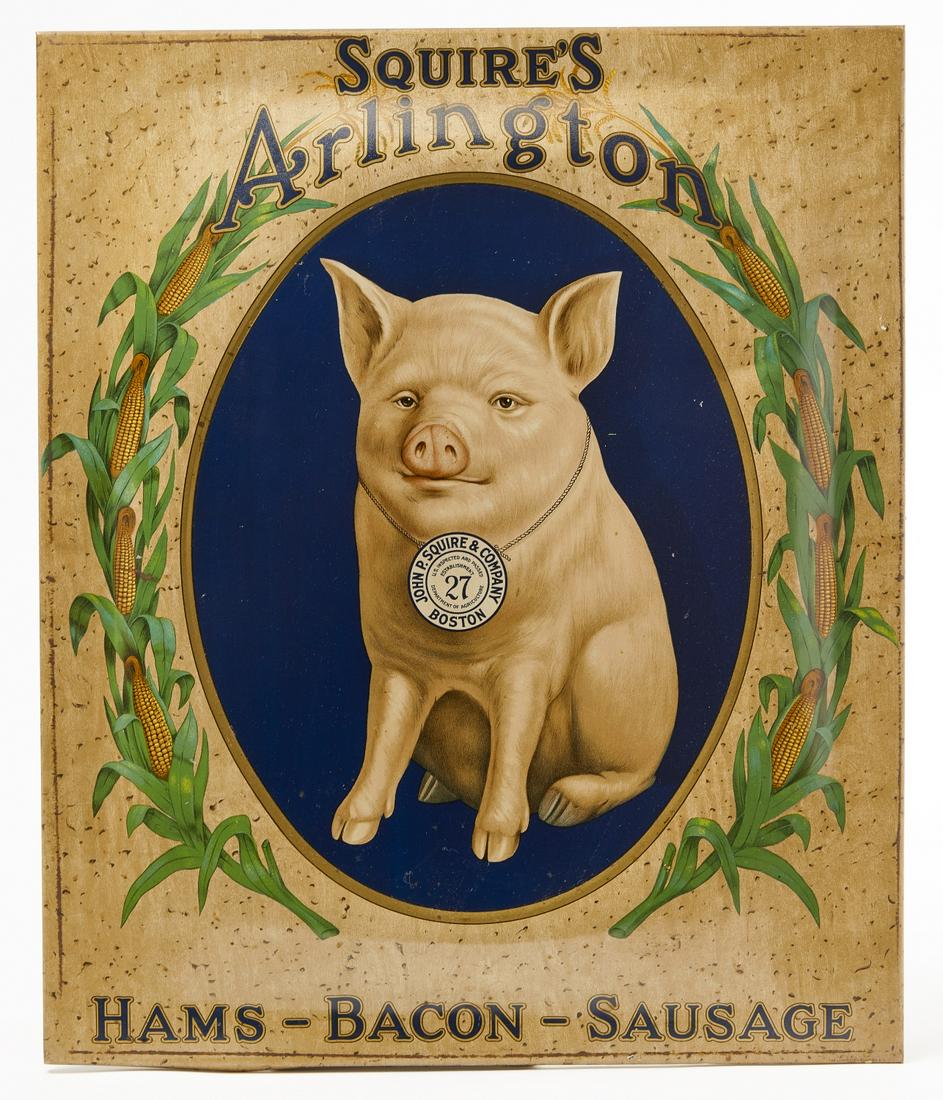 Squire Arlington Tin Advertising Sign - Apr 10, 2021 | New Haven ...