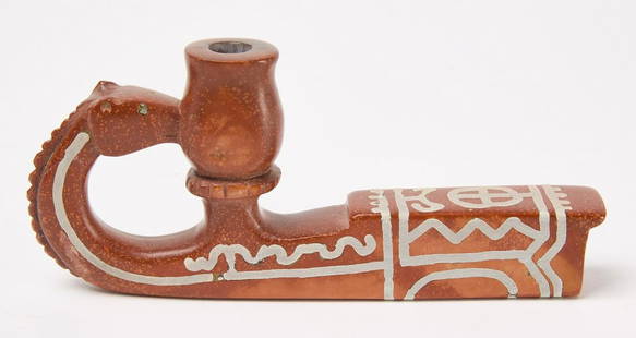 Native American Catlinite Pipe