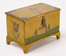 Jonas Weber Paint-Decorated Dresser Box - Jan 08, 2022 | New England ...