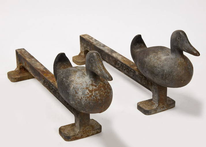 Duck Andirons
