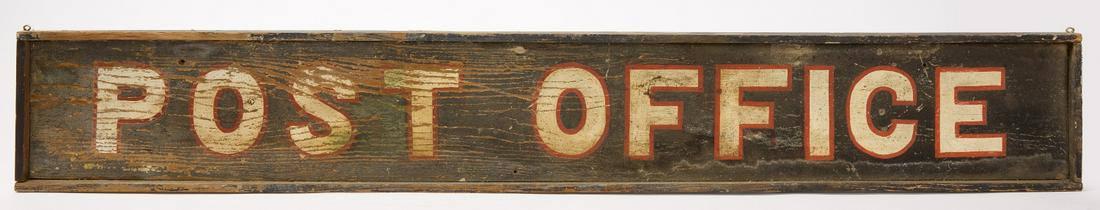 Post Office Sign