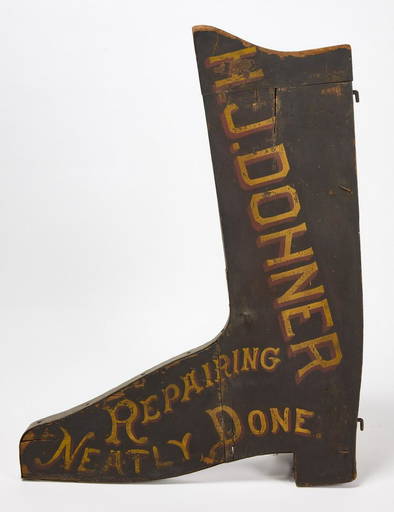 Boot Trade Sign