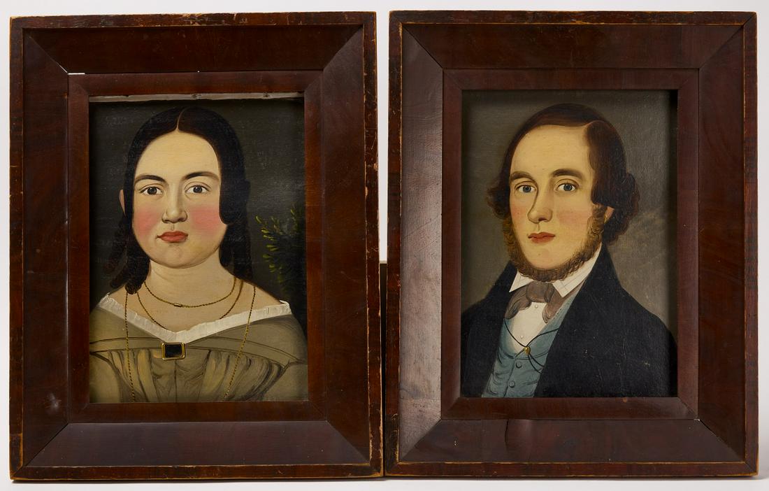 William Matthew Prior - Pair Of Portraits Auction