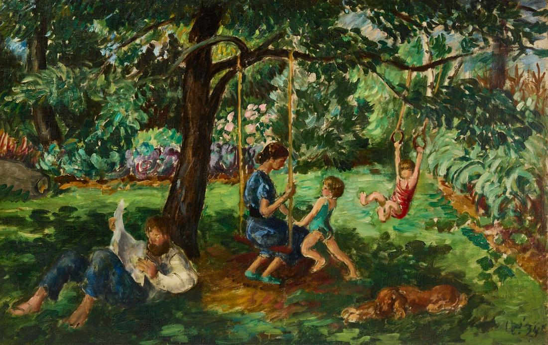 Waldo Pierce Painting