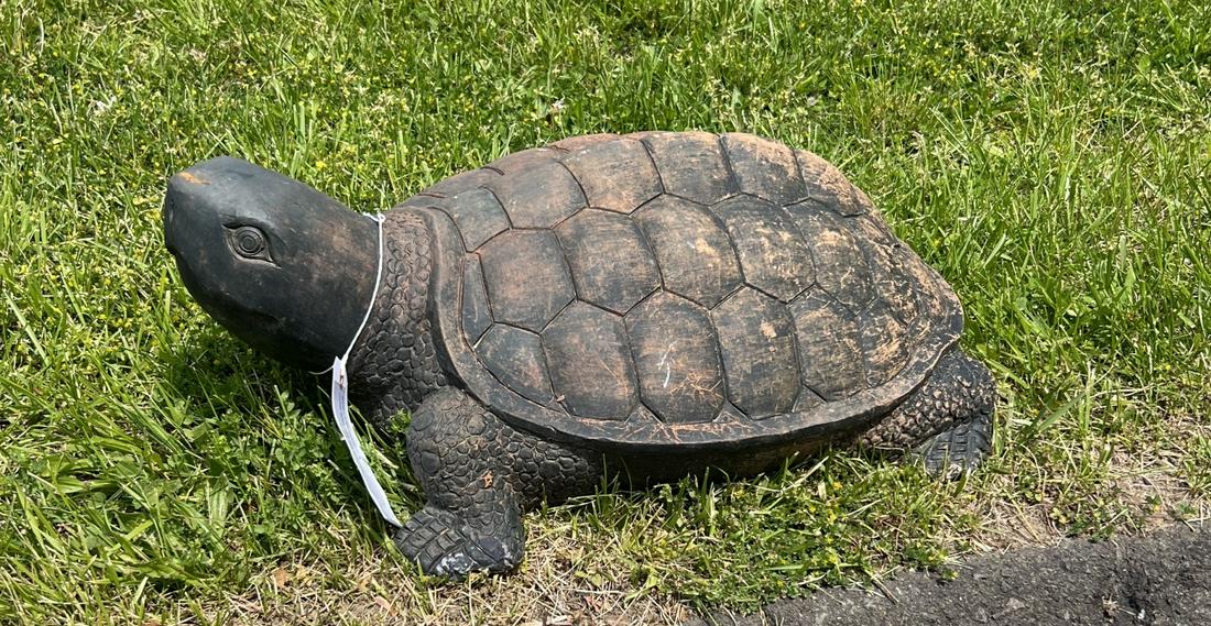 Extra Large Pottery Garden Turtle