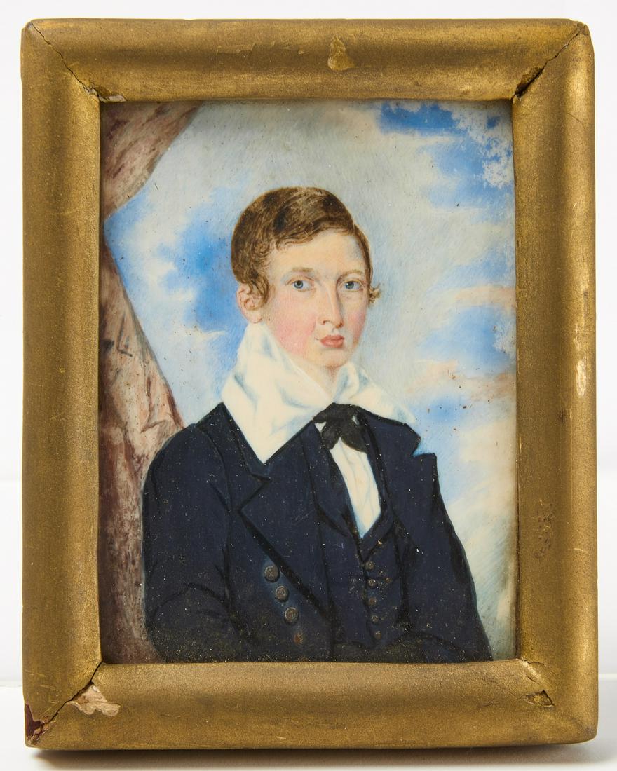 Two Miniature Portraits Auction