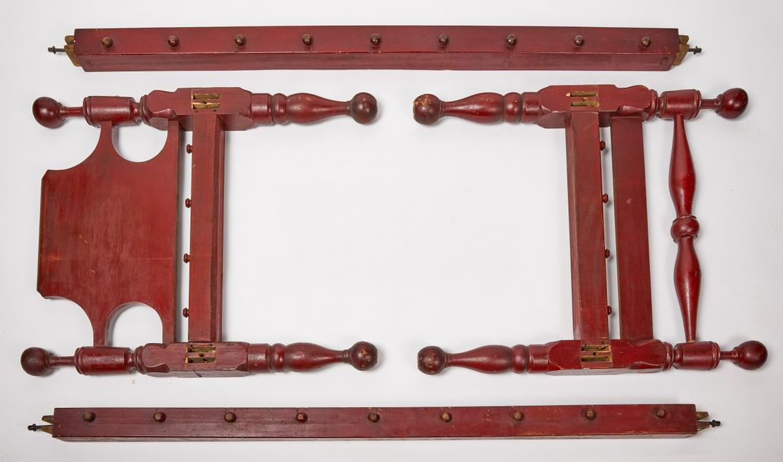 Red Rope Bed Auction