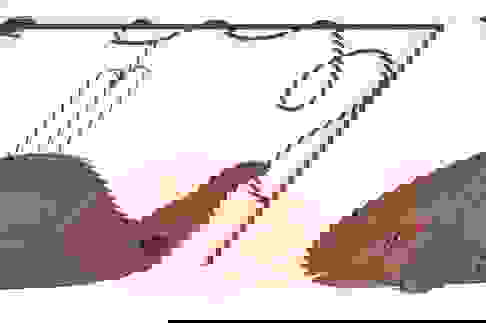 Red Painted Whale Sign Auction