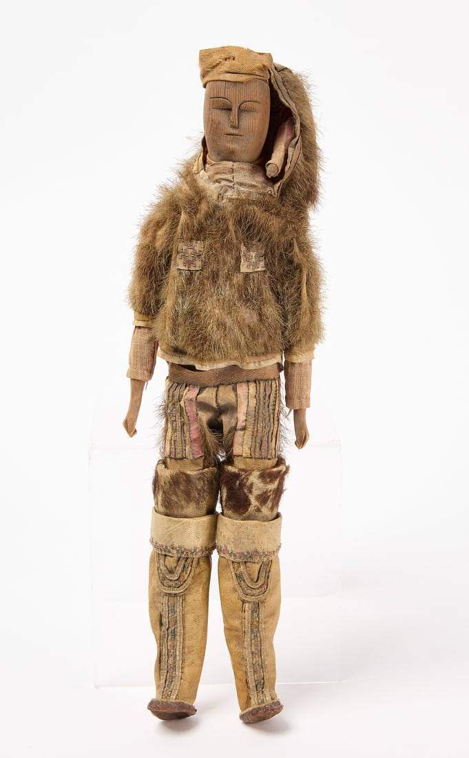 Early Inuit Doll Auction