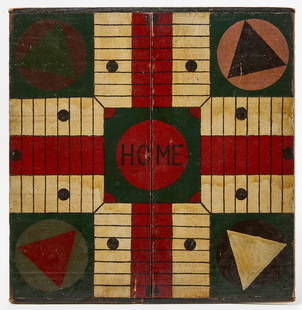 Parcheesi - Checkers Gameboard Auction
