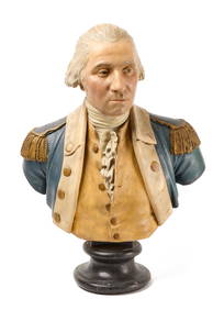 George Washington On Horse Candy Container