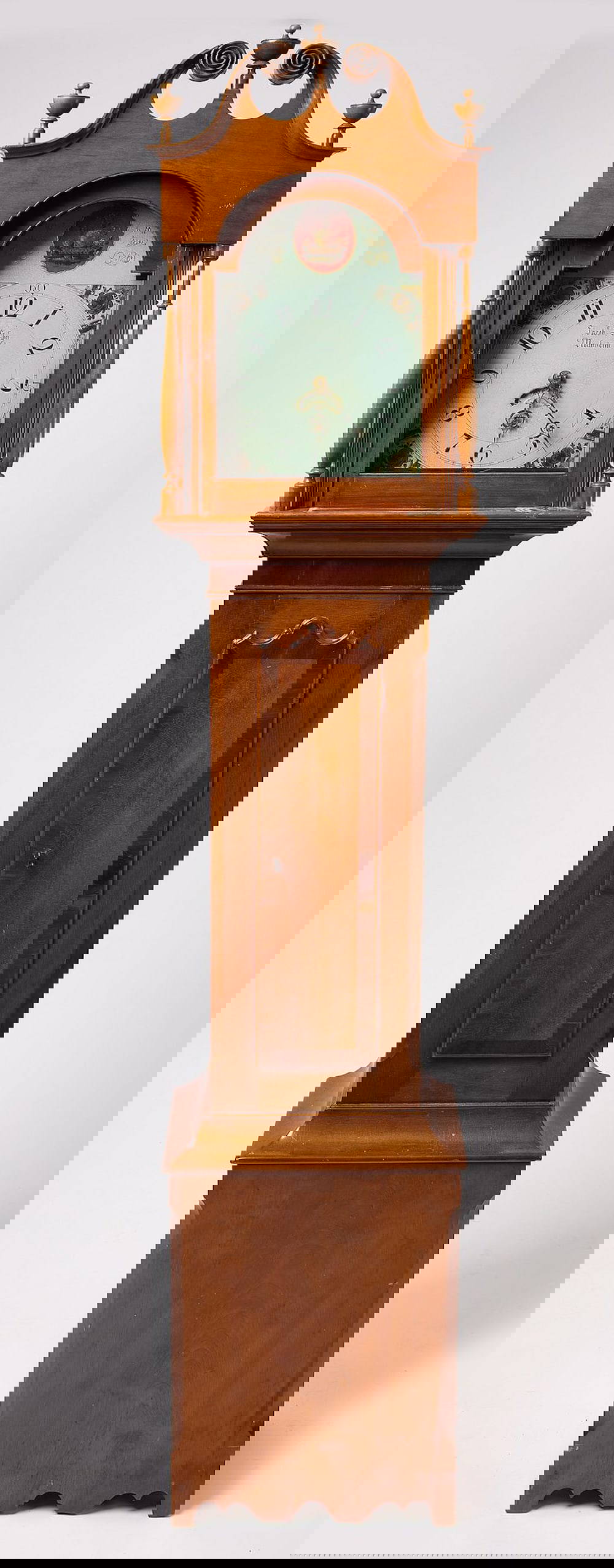 Two Part Tall Clock By Jacob Eby Manheim Auction