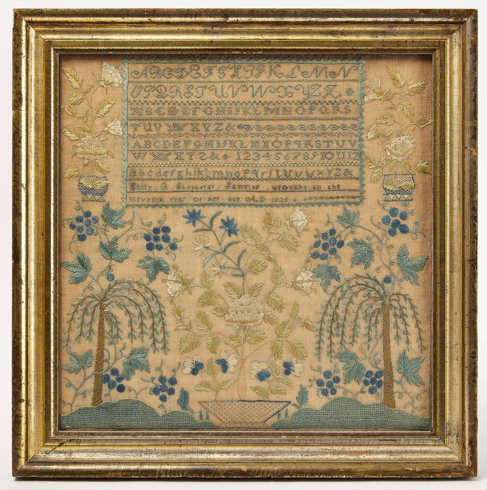 Sally B. Shepherd - Needlework Sampler Auction