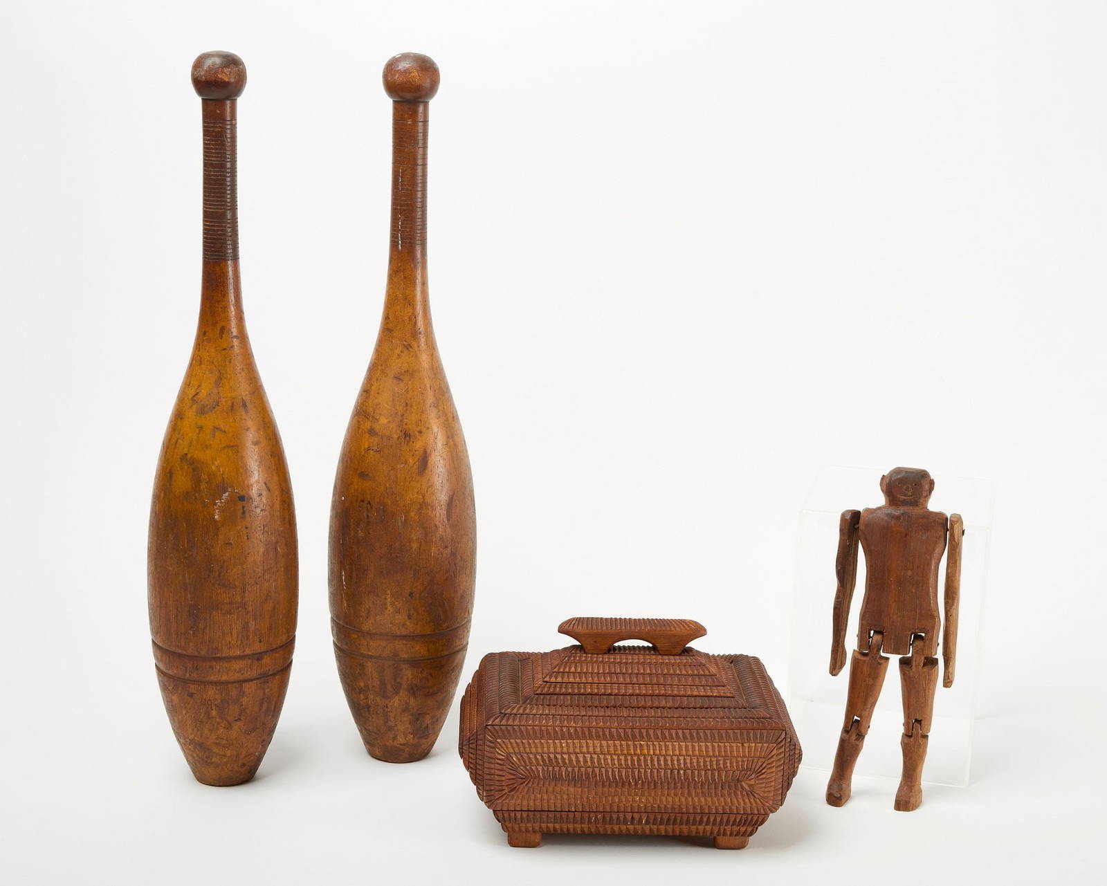 Four Folk Art Items Auction