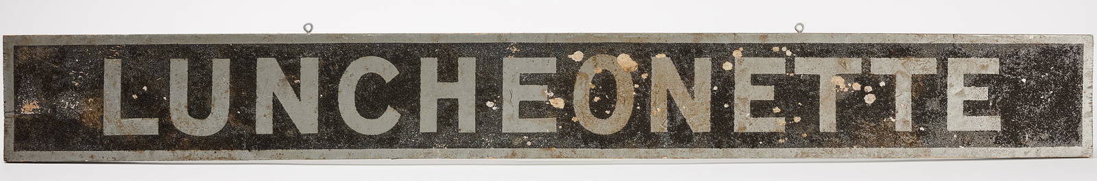 Luncheonette Sign Auction