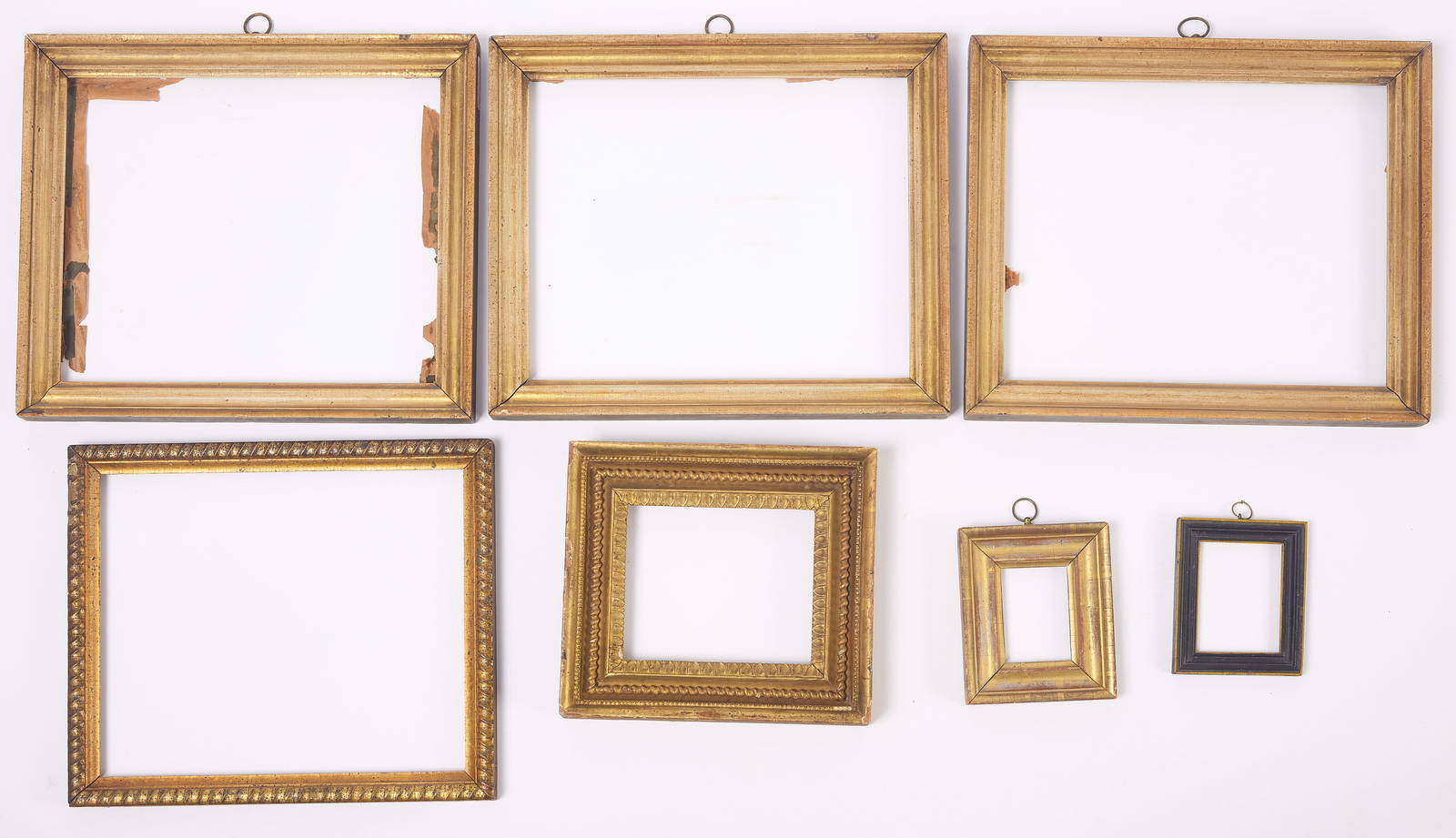 Seven Small Early Frames Auction