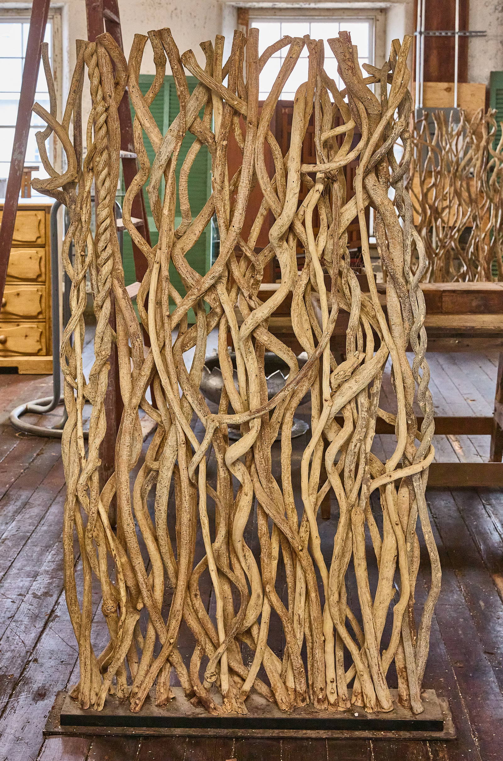 Standing Natural Branch Screen Auction