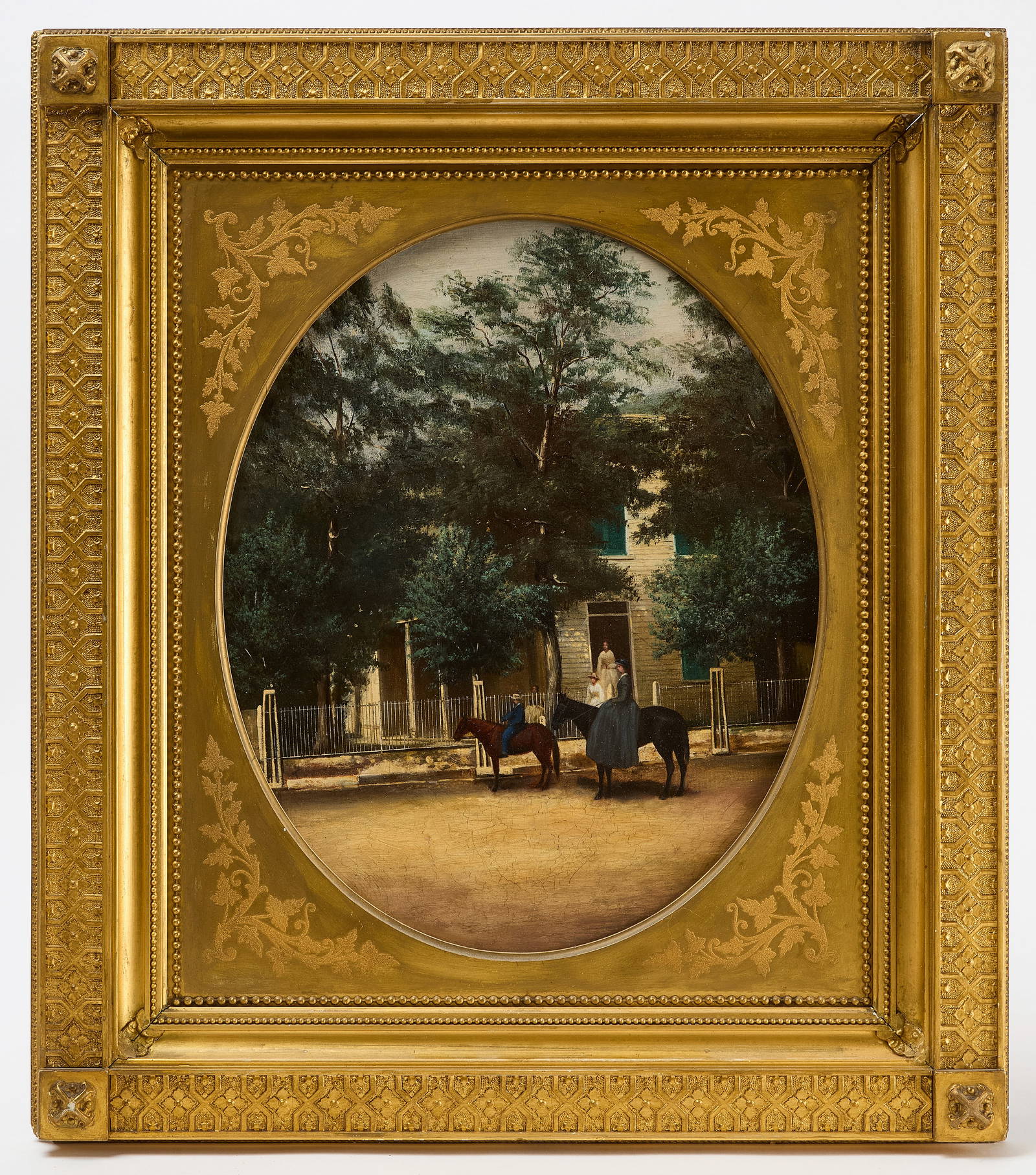 E.l. Henry - House & Horse Painting Auction