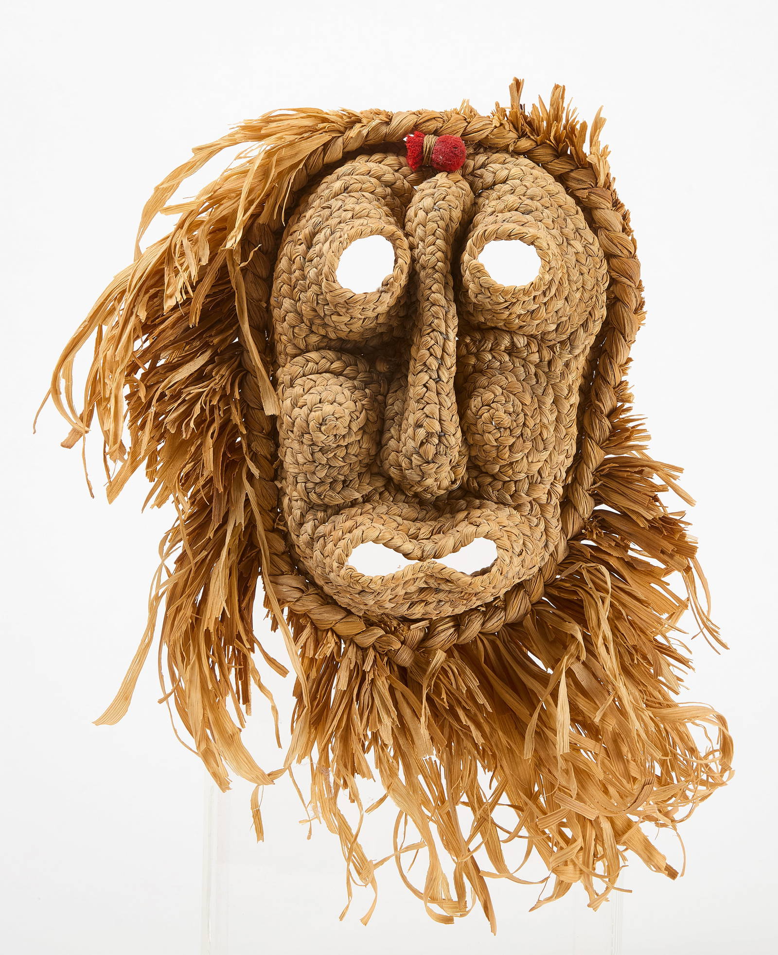 Iroquois Corn Husk Mask Auction