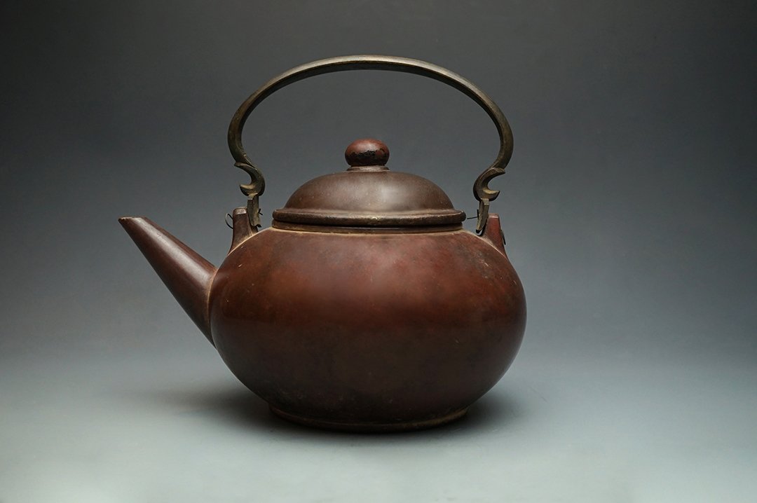 Late Ming Dynasty, A Large and Old Yixing Teapot