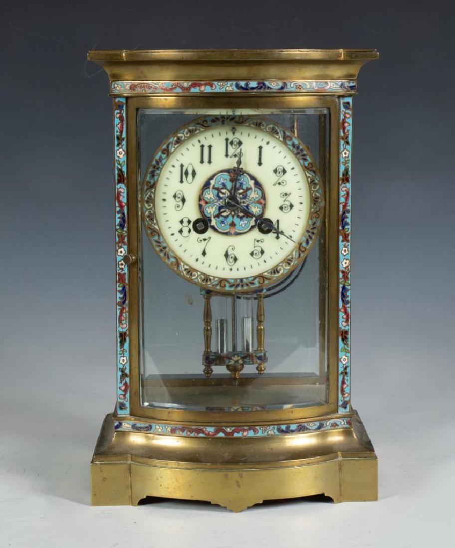Cloisonne French Crystal Regulator Clock - Sep 28, 2018 | Neue Auctions ...