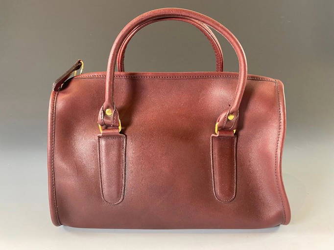 Coach Leather Satchel, Brown Nwot