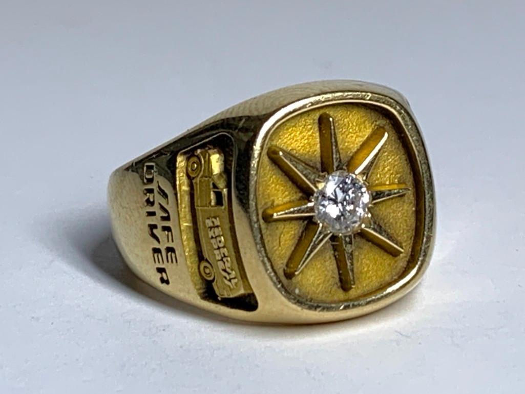 Gold FedEx Safe Driver Ring | Barnebys