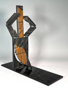 David E. Davis Bronze Sculpture