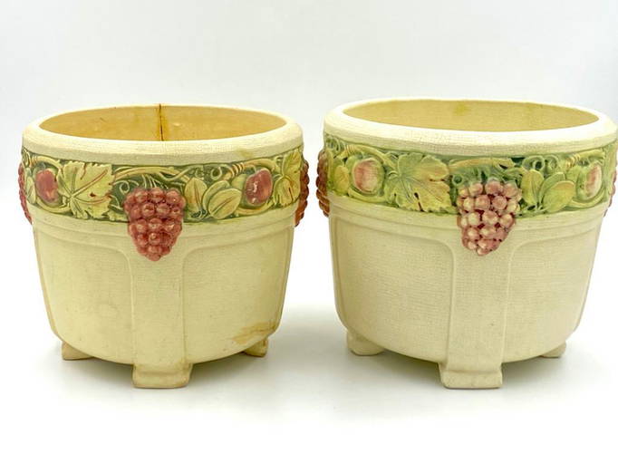 Two Weller Roma Jardinieres