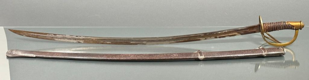 P.s. Justice Model 1840 Cavalry Saber W/ Scabbard