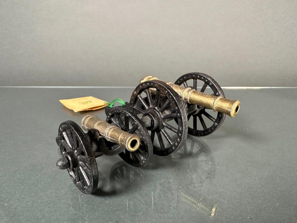 Two Miniature Field Cannons Of The Colonial And Revolutionary War Period