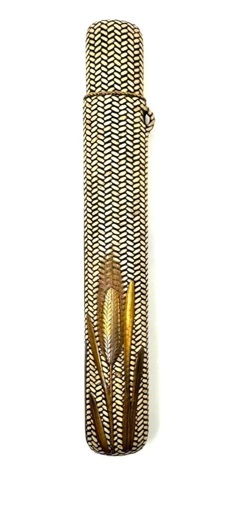 Japan Lacquer Pipe Case (kiseruzutsu) By Ikeda Taishin Auction