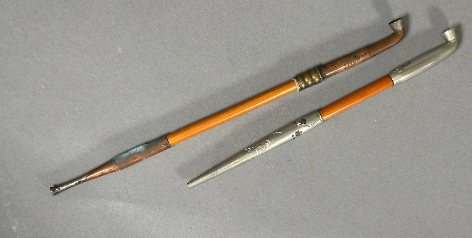 Two Japanese Kiseru Auction