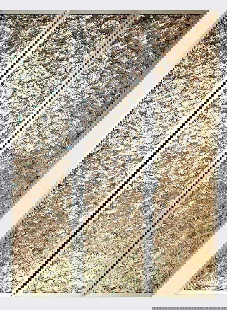 Three Polished Abalone Shell Wall Panels, Contemporary Auction