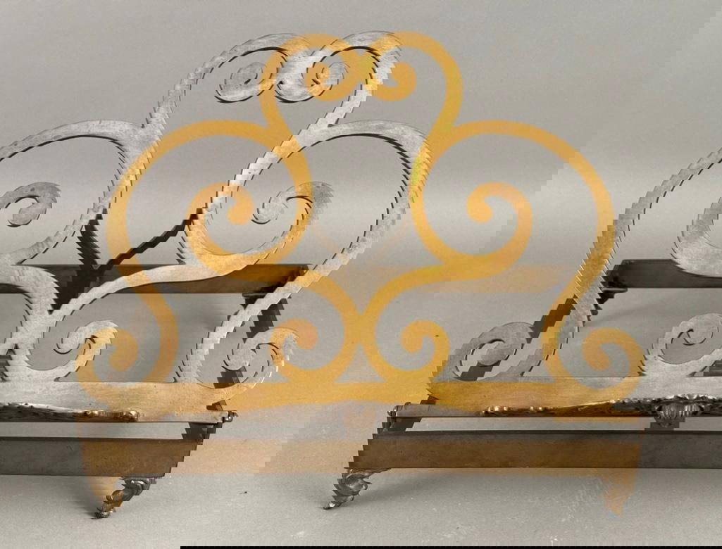 Brass Book Stand Auction