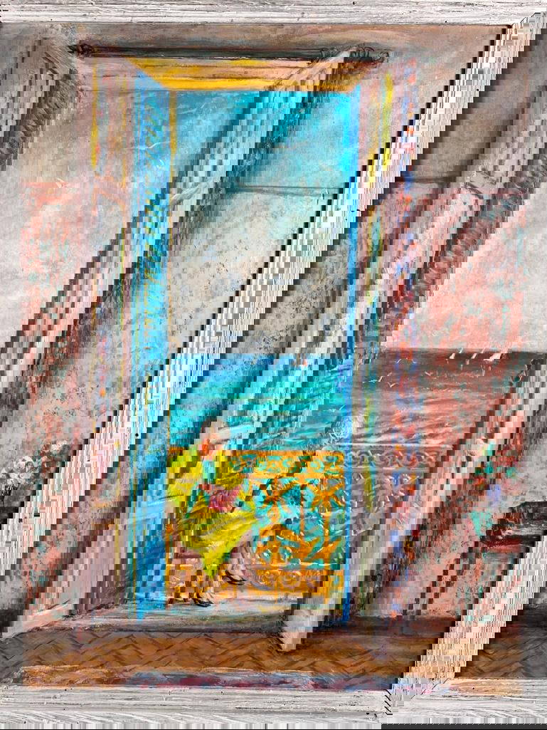 Lloyd Lozes Goff Oil, Edith Meiser, Hotel Royal, Antibes Auction