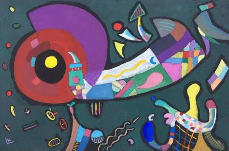 Wassily Kandinsky Oil On Canva
