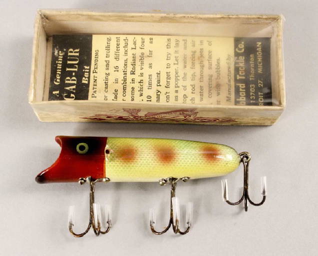 Gabbard Tackle Co. Gab Lur Vintage Fishing Lure