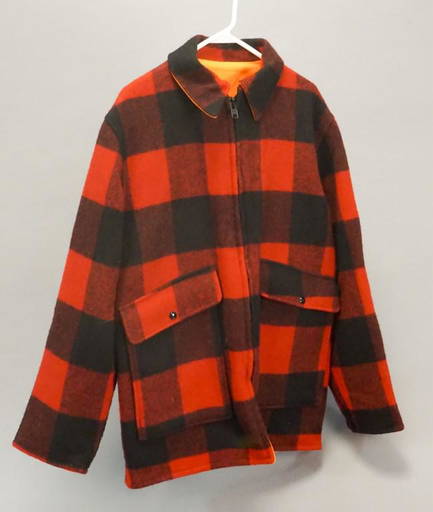 Vintage Woolrich Reversible Hunting Jacket Large