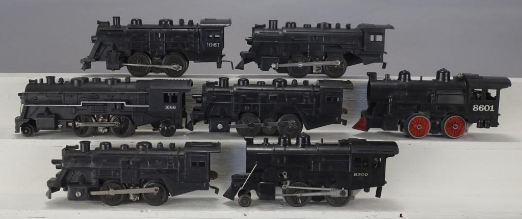 7 Assorted Model Train Engines Lionel Marx