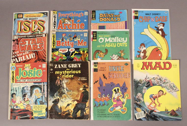 11 Vintage Comic Books Chip & Dale Archie